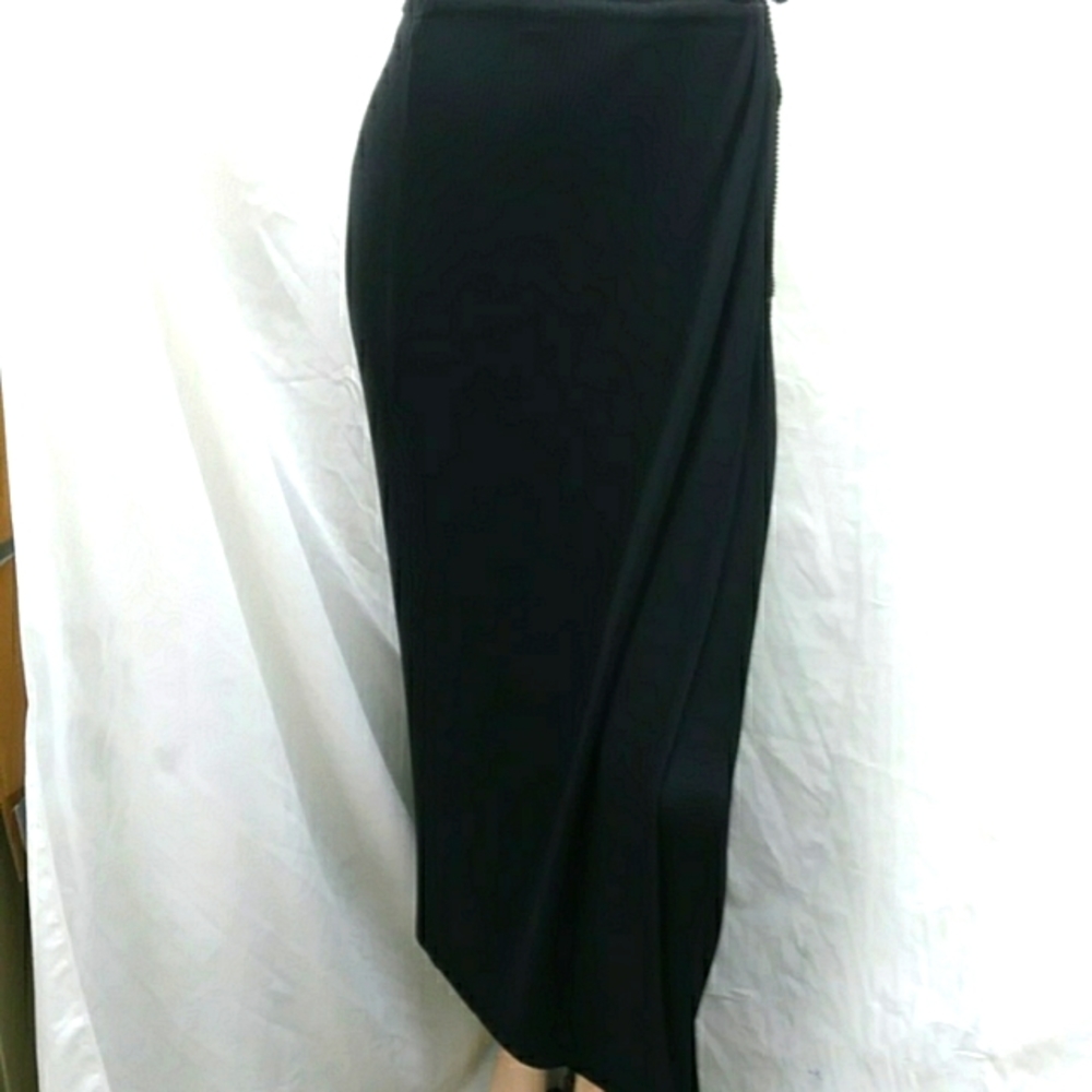 Babette San Francisco Black Accordion Pleat Skirt Siz… - Gem